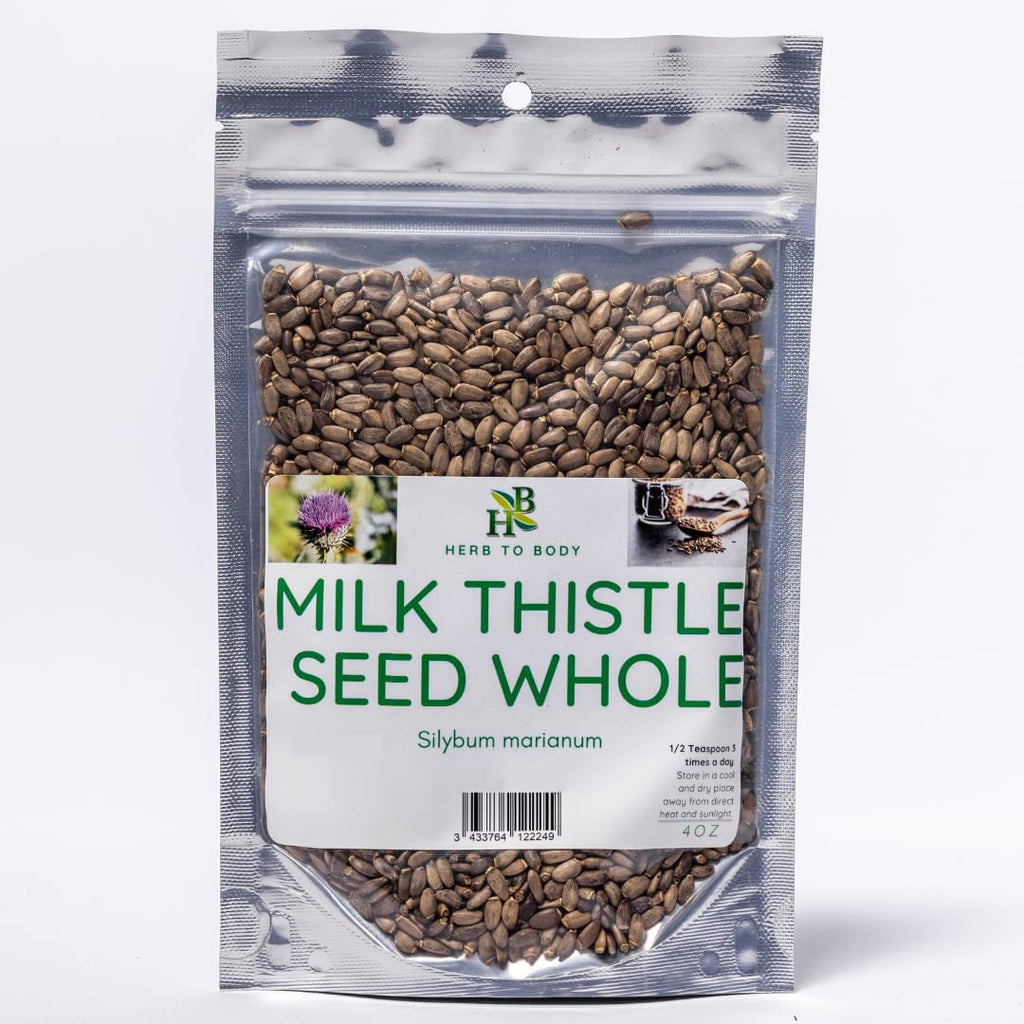 finely ground milk thistle for tea