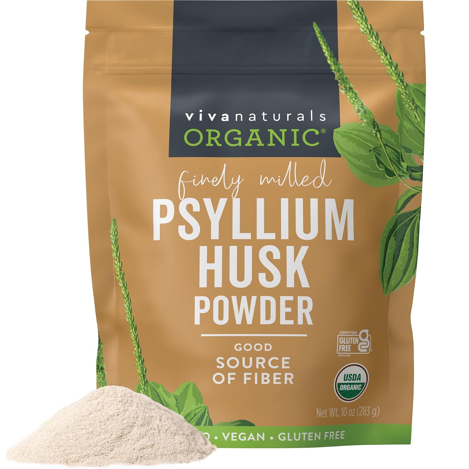 finely ground psyllium husk powder