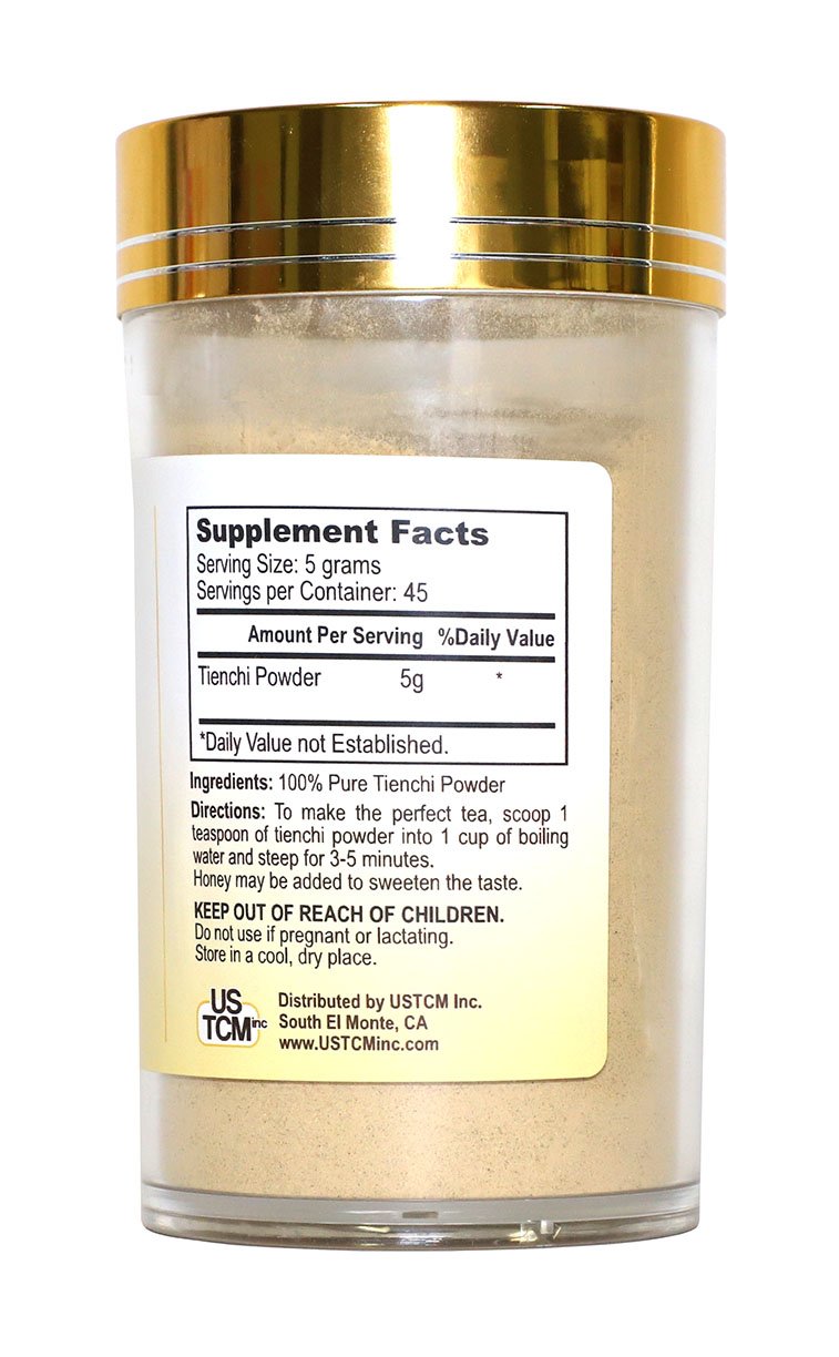finely milled panax ginseng powder