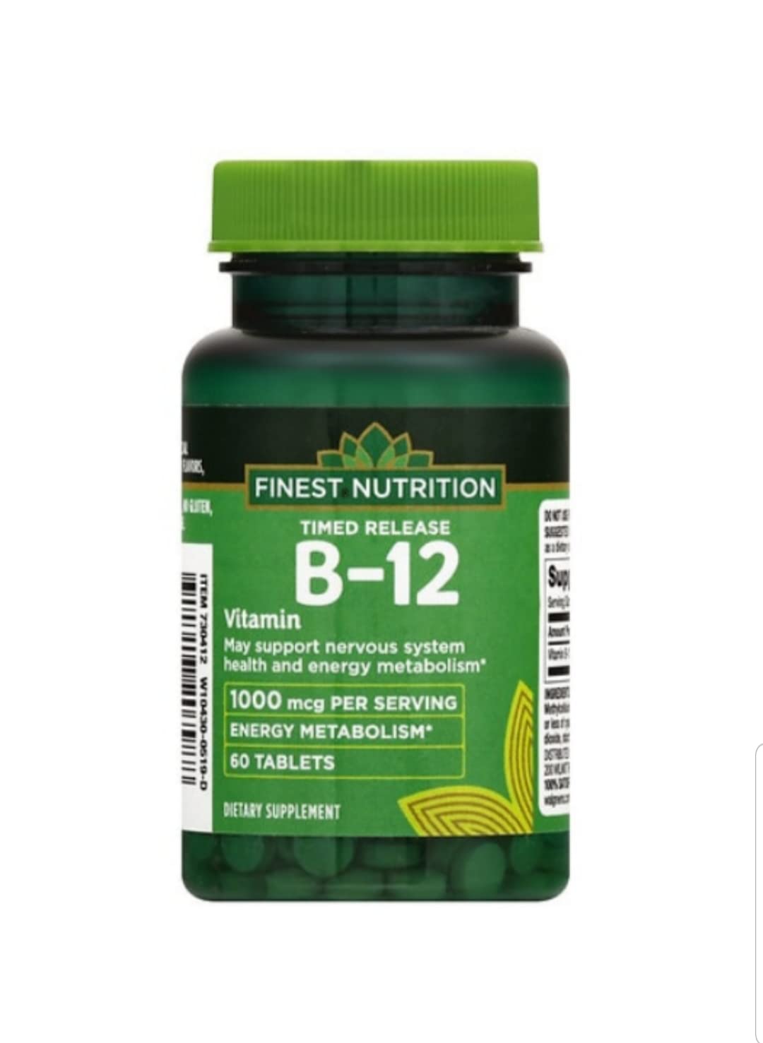 Finest Nutrition B-12 energy support