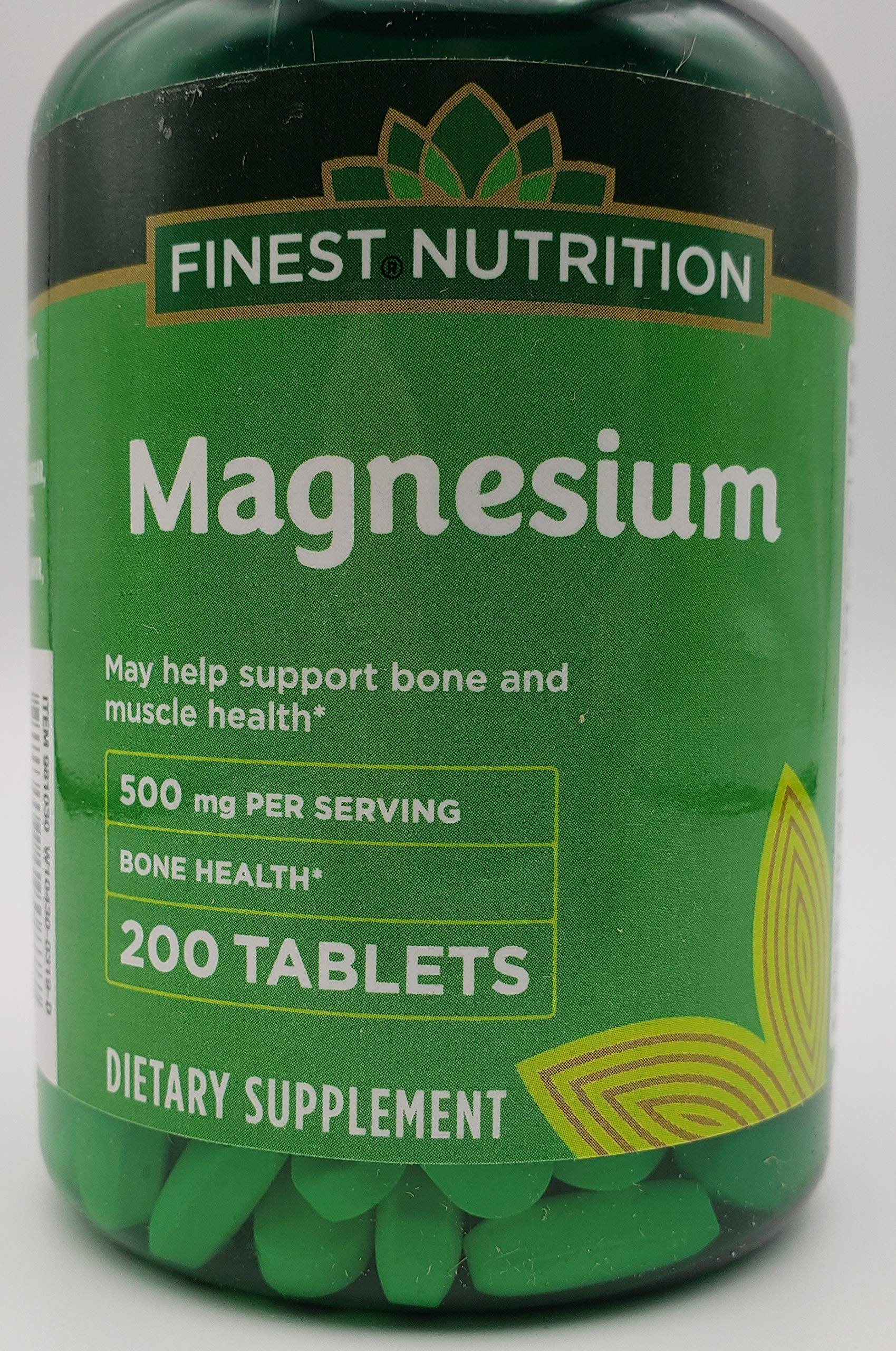 Finest Nutrition magnesium tablets for wellness