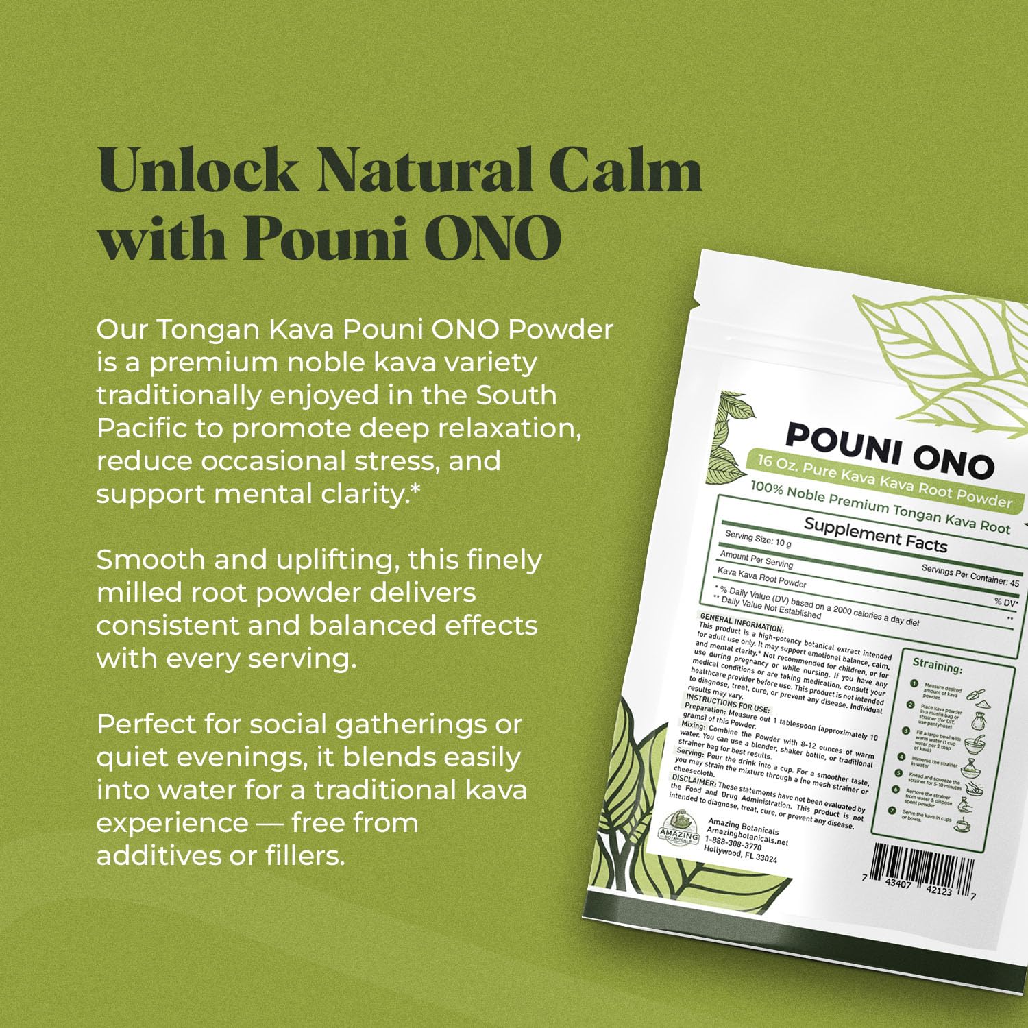finest Tongan kava for relaxation