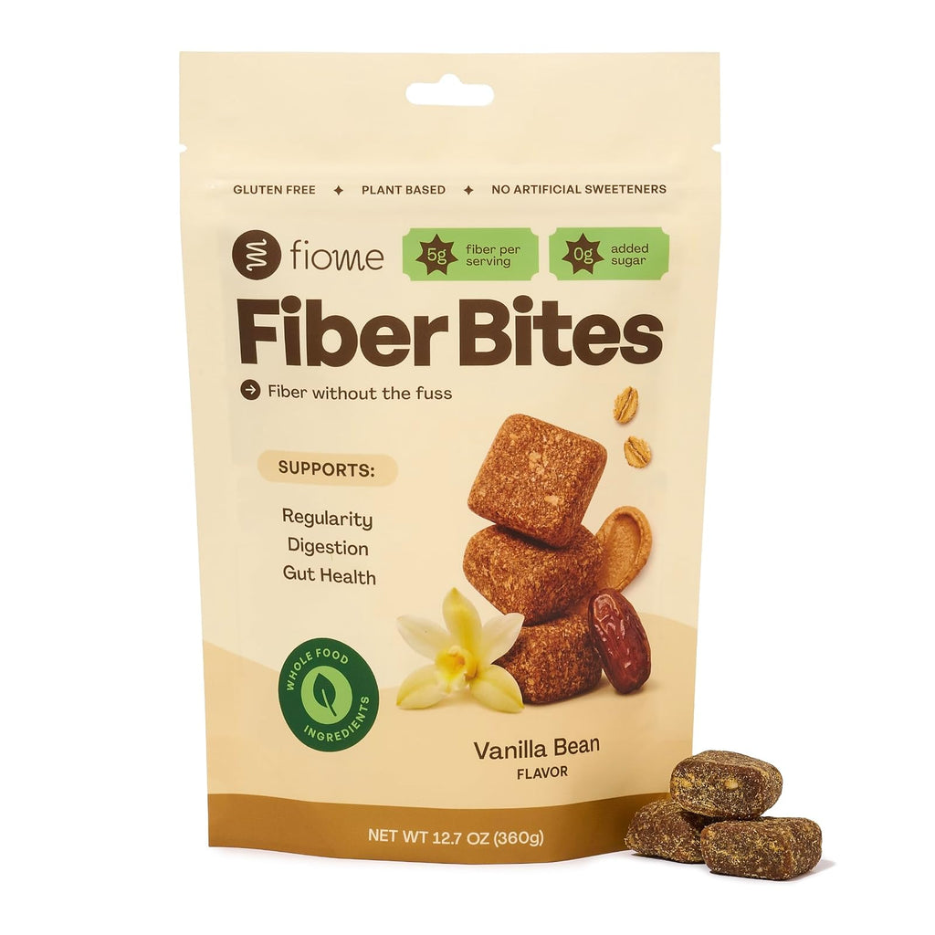 Fiome Fiber Bites vanilla bean flavour