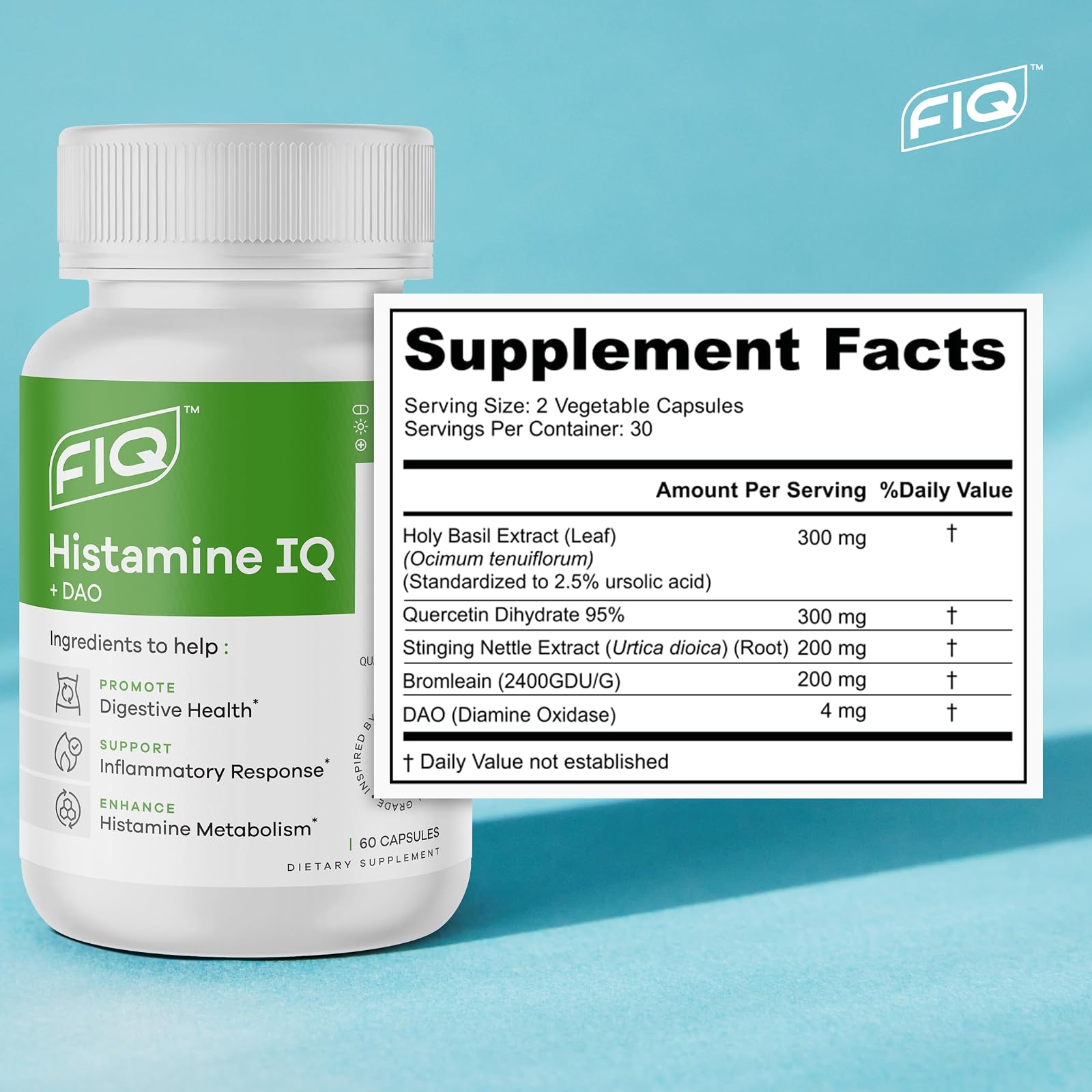 FIQ digestive enzymes for gut health