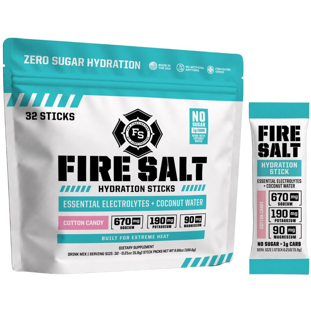 Fire Salt electrolyte sticks for hydration