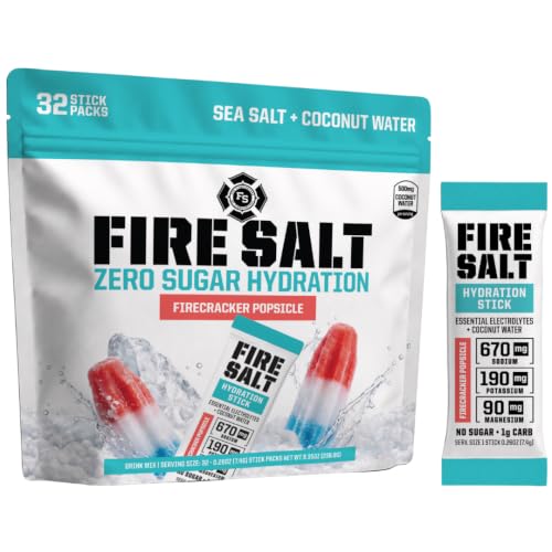 Fire Salt electrolyte sticks for hydration