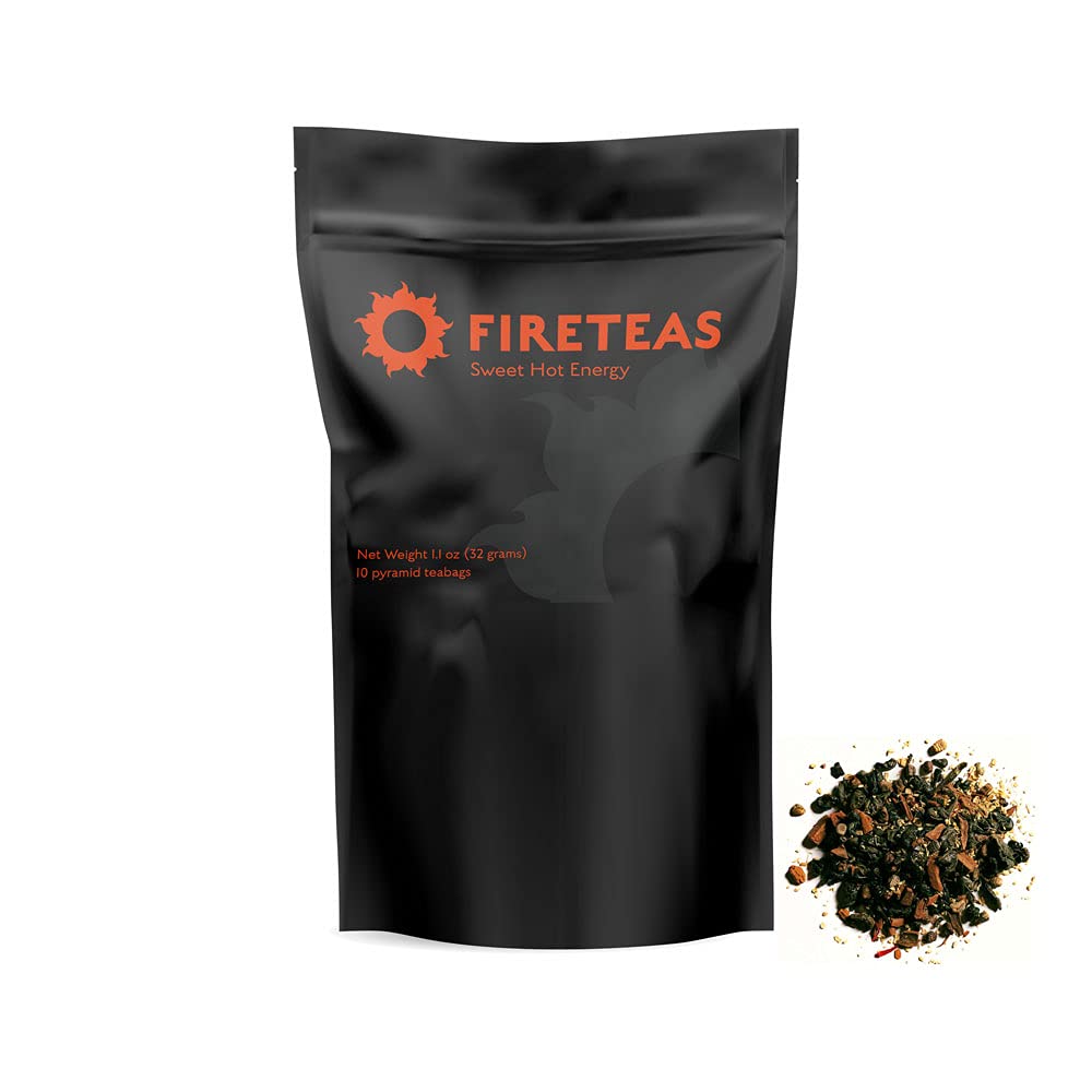 FIRE TEAS green tea bags