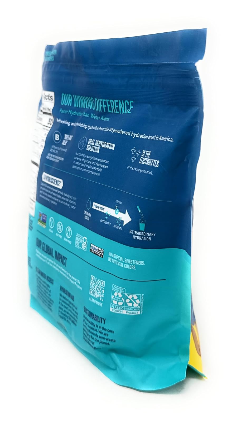 Firecracker flavour electrolyte tablets