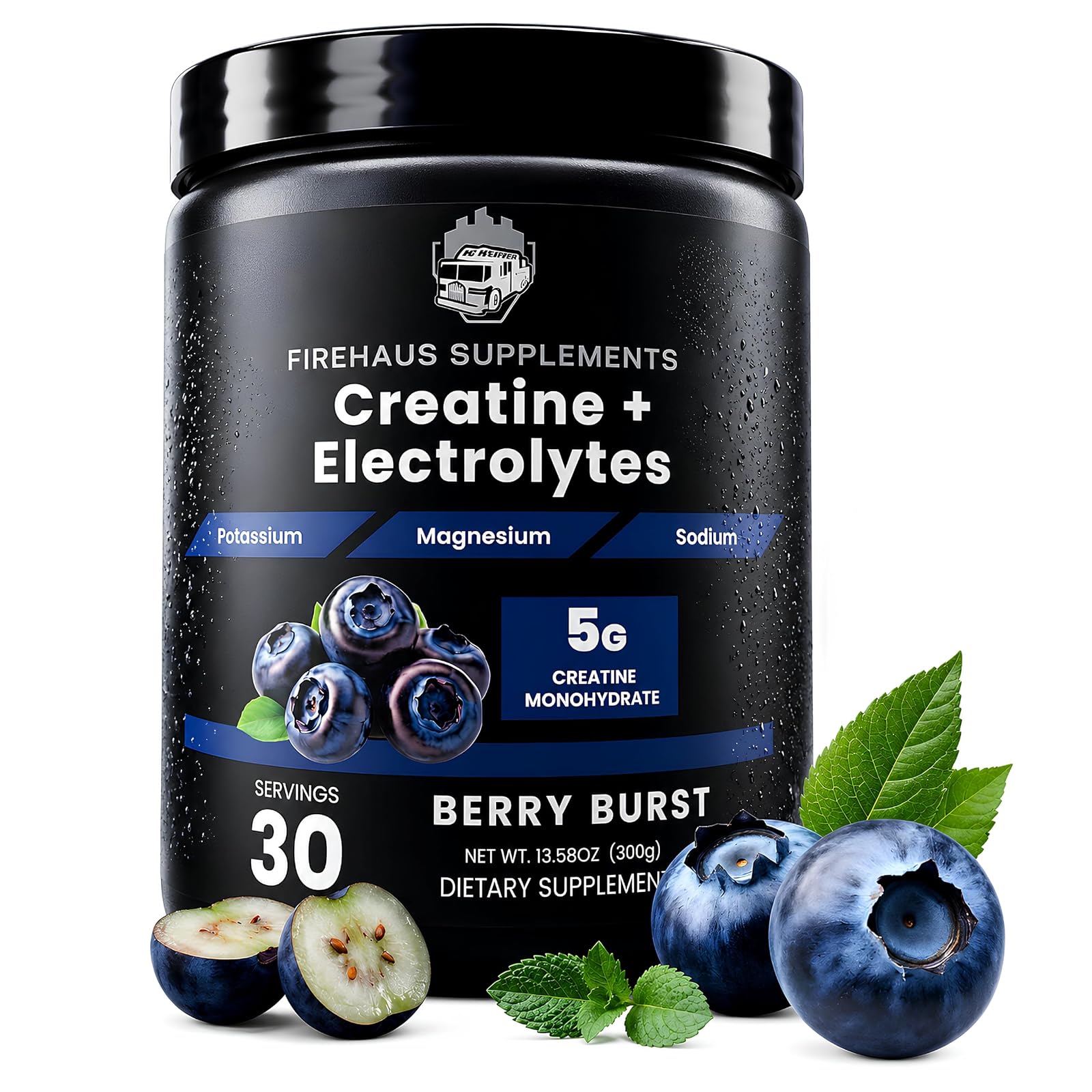 firehaus creatine monohydrate berry burst