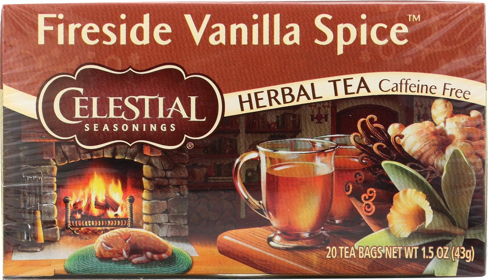 Fireside Vanilla Spice herbal tea