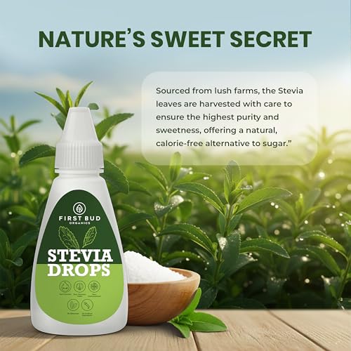 First Bud Organics stevia drops for baking