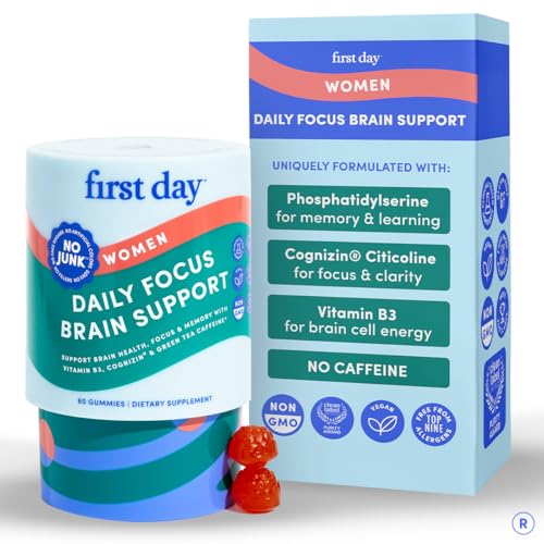 FIRST DAY Focus Gummies for adults
