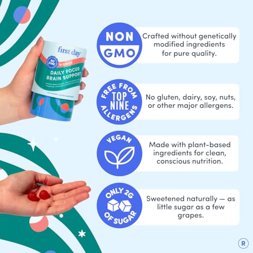 FIRST DAY gummy multivitamin for daily wellness