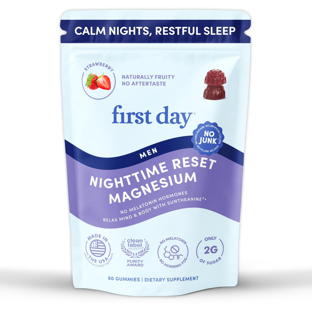 FIRST DAY magnesium gummies for relaxation