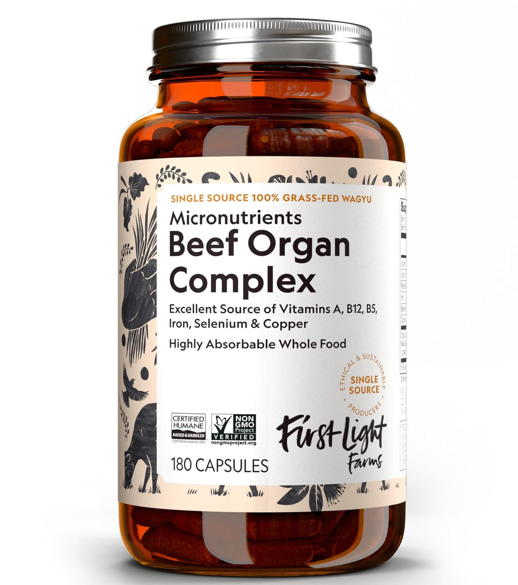 First Light Farms Wagyu beef organ supplement