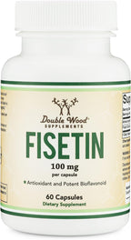 Fisetin 100 mg antioxidant capsules