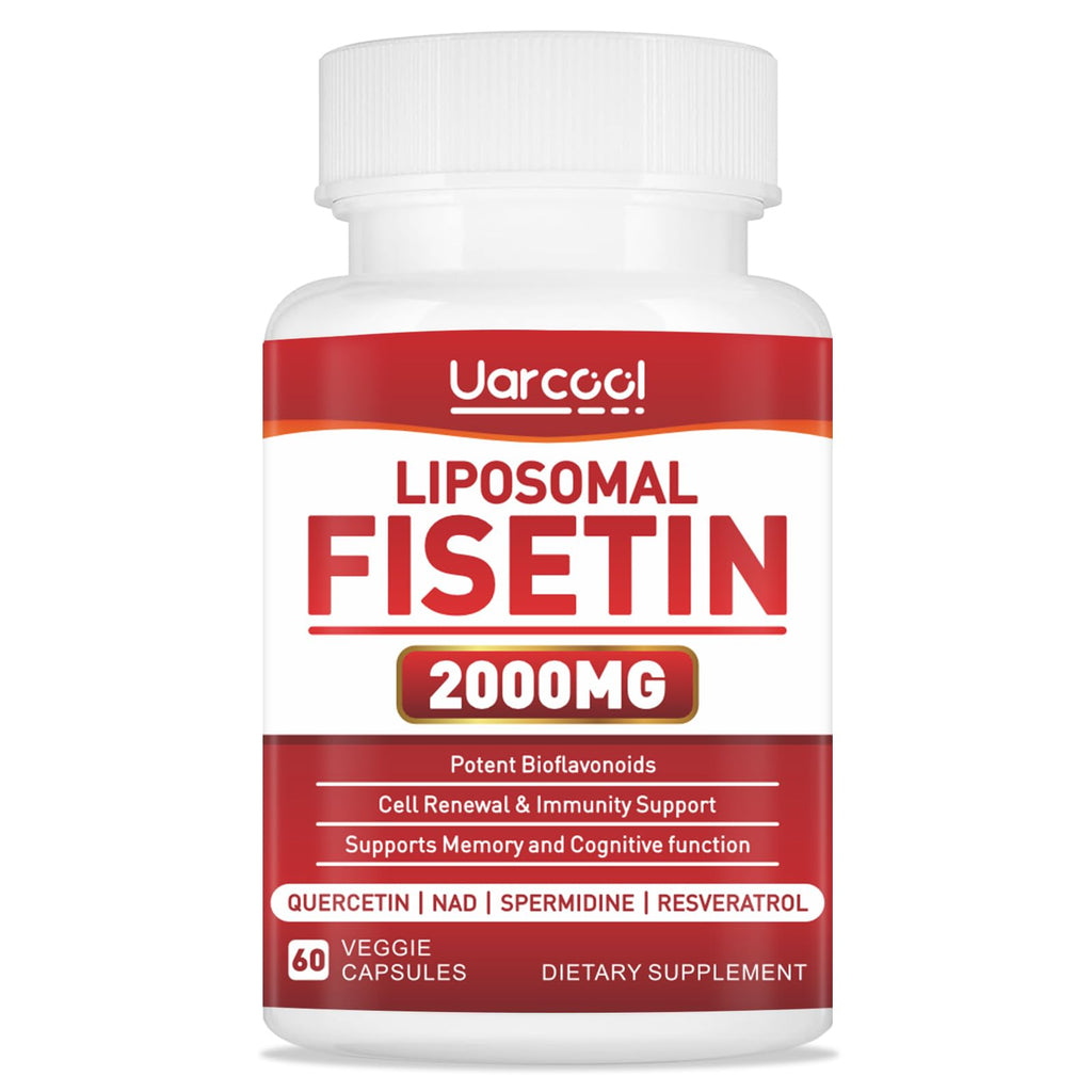 Fisetin 2000 mg softgels for wellness