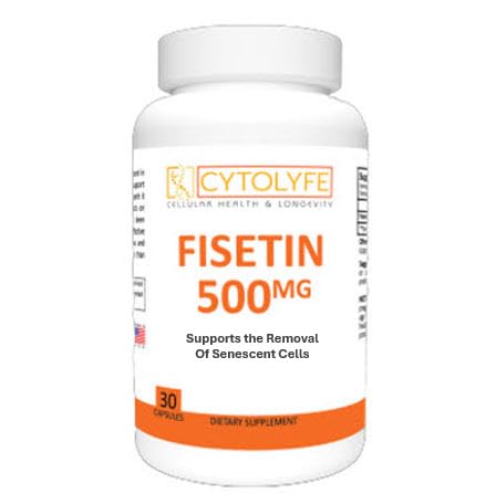 Fisetin 500mg anti-aging supplement