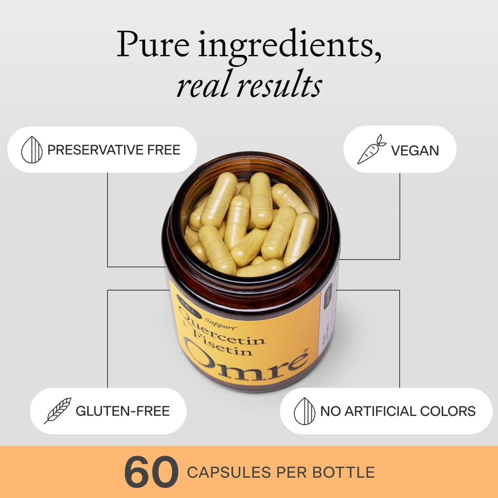 fisetin and quercetin antioxidant support