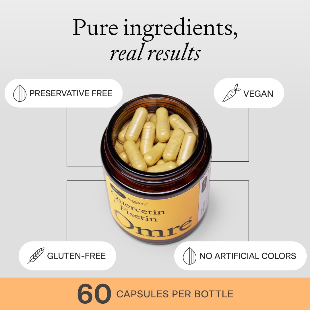 fisetin and quercetin antioxidant support