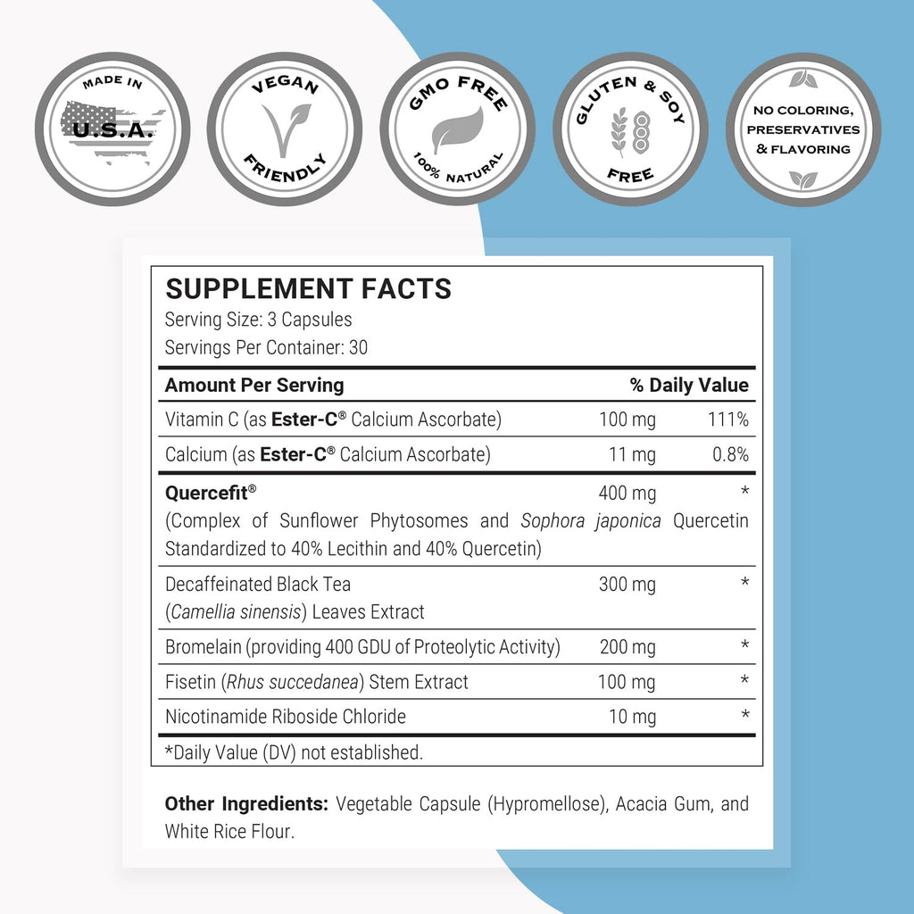 Fisetin and Quercetin synergy