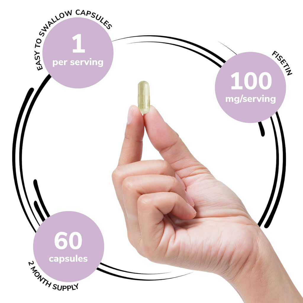 Fisetin capsules for kids health
