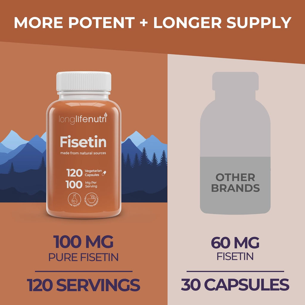 Fisetin multivitamin for active seniors