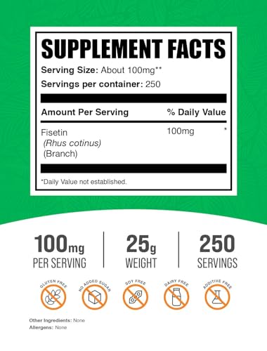 Fisetin powder for immune health