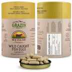 Fish Eggs multivitamin capsules for health