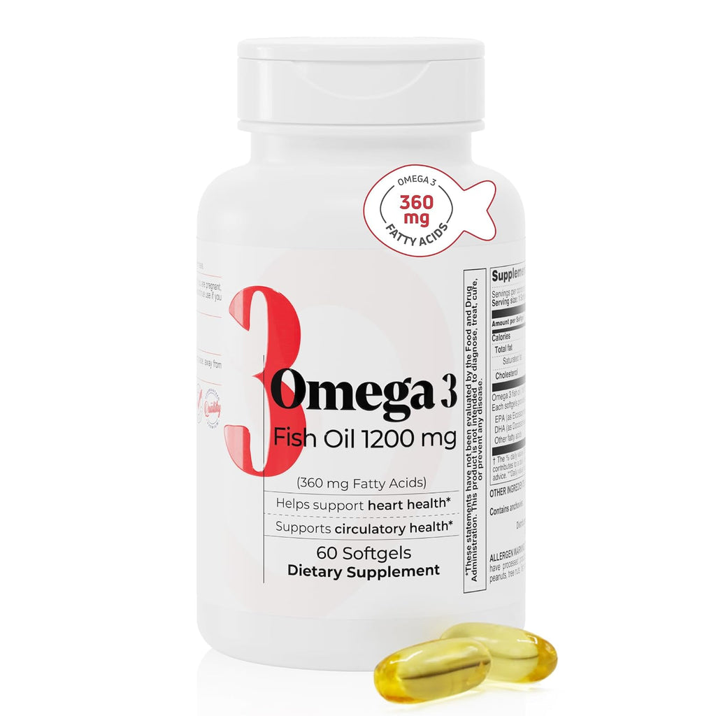 fish oil 1200 mg softgels