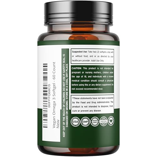 Fish oil alternative for vegans