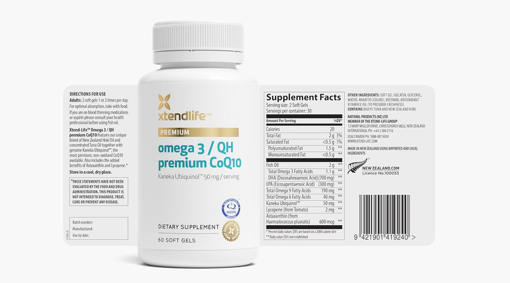 Fish oil and coq10 for joint wellness