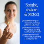Fish oil capsules for occasional dryness