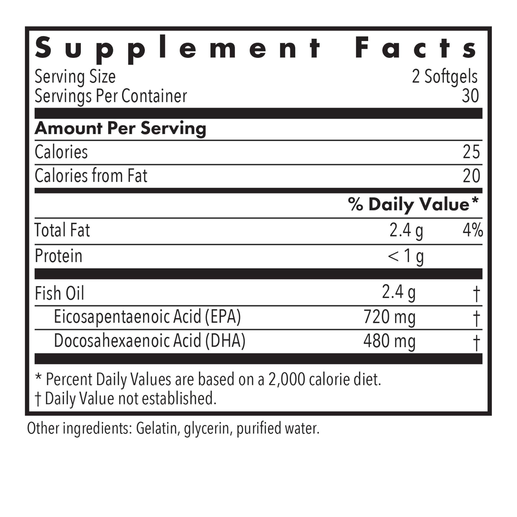 Fish oil for heart health