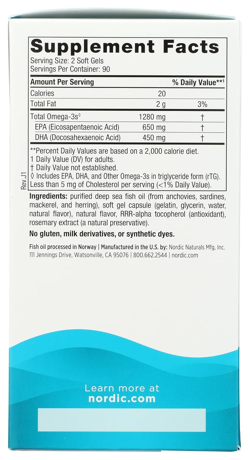 Fish oil for joint flexibility