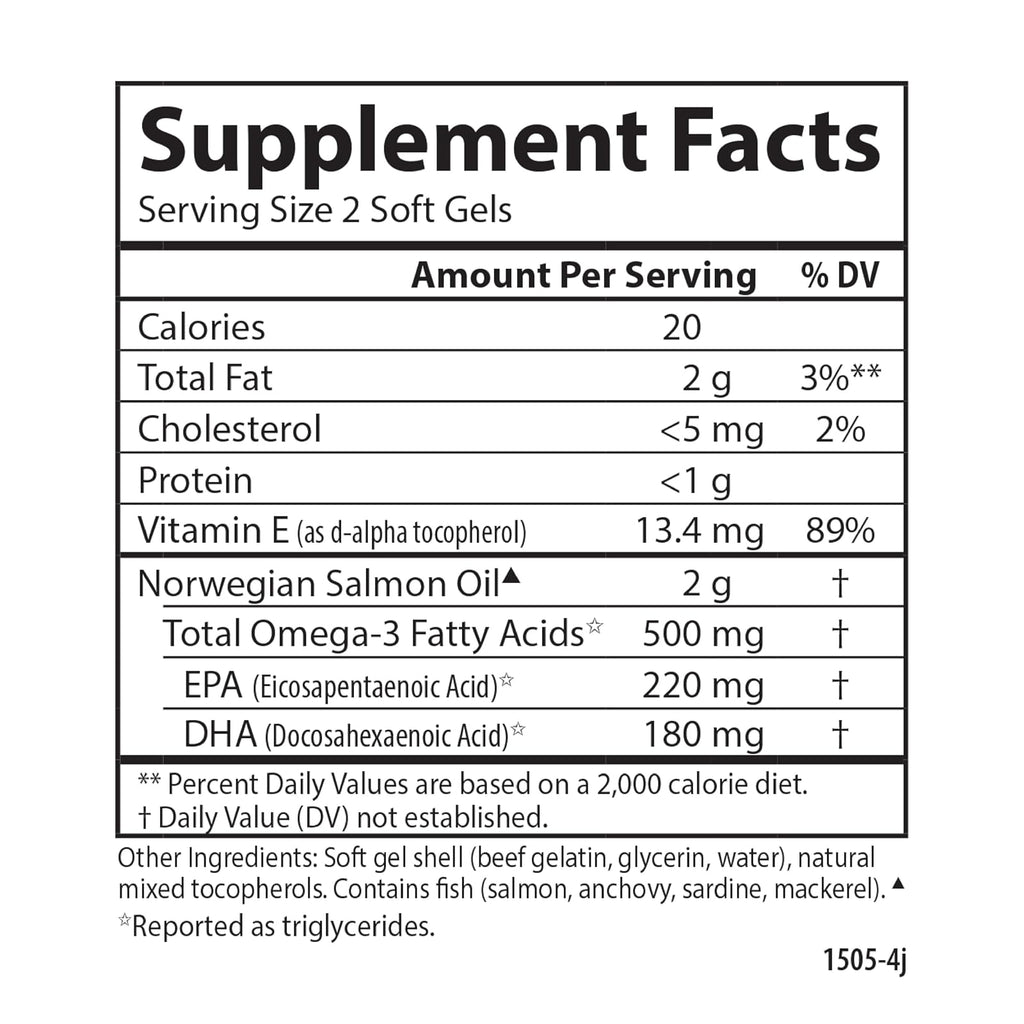 Fish oil for overall wellness