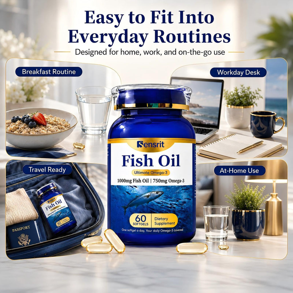 Fish oil for overall wellness