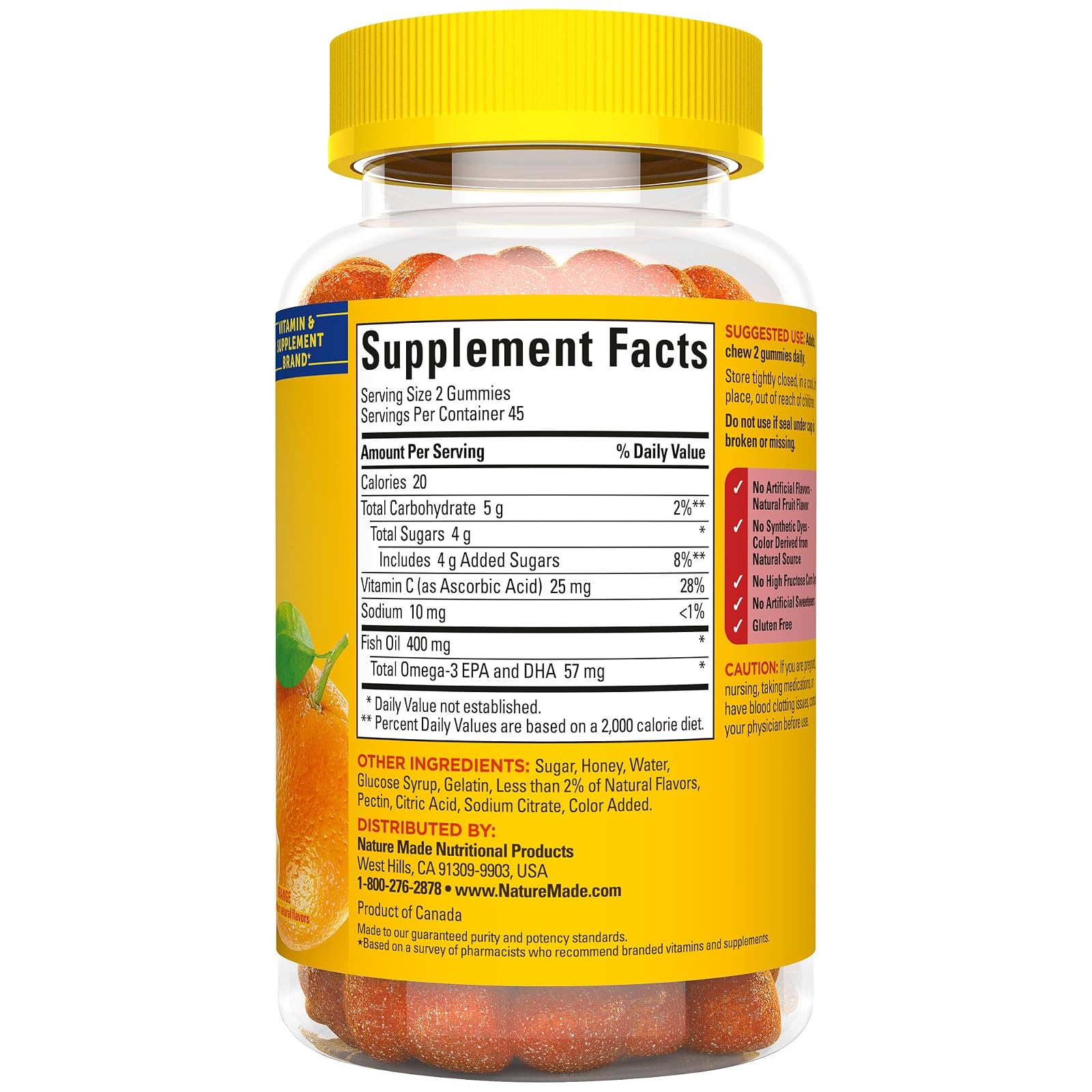 Fish oil gummies for immune system boost
