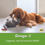 Fish oil omega 3 for shiny coats