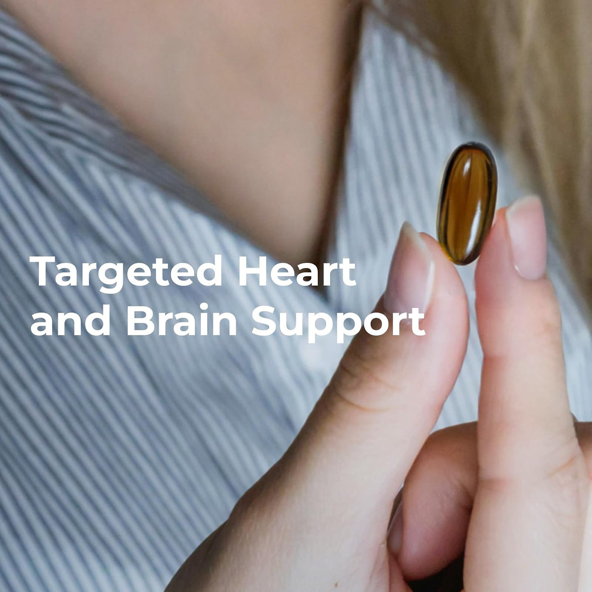 Fish oil softgels for daily nutrition
