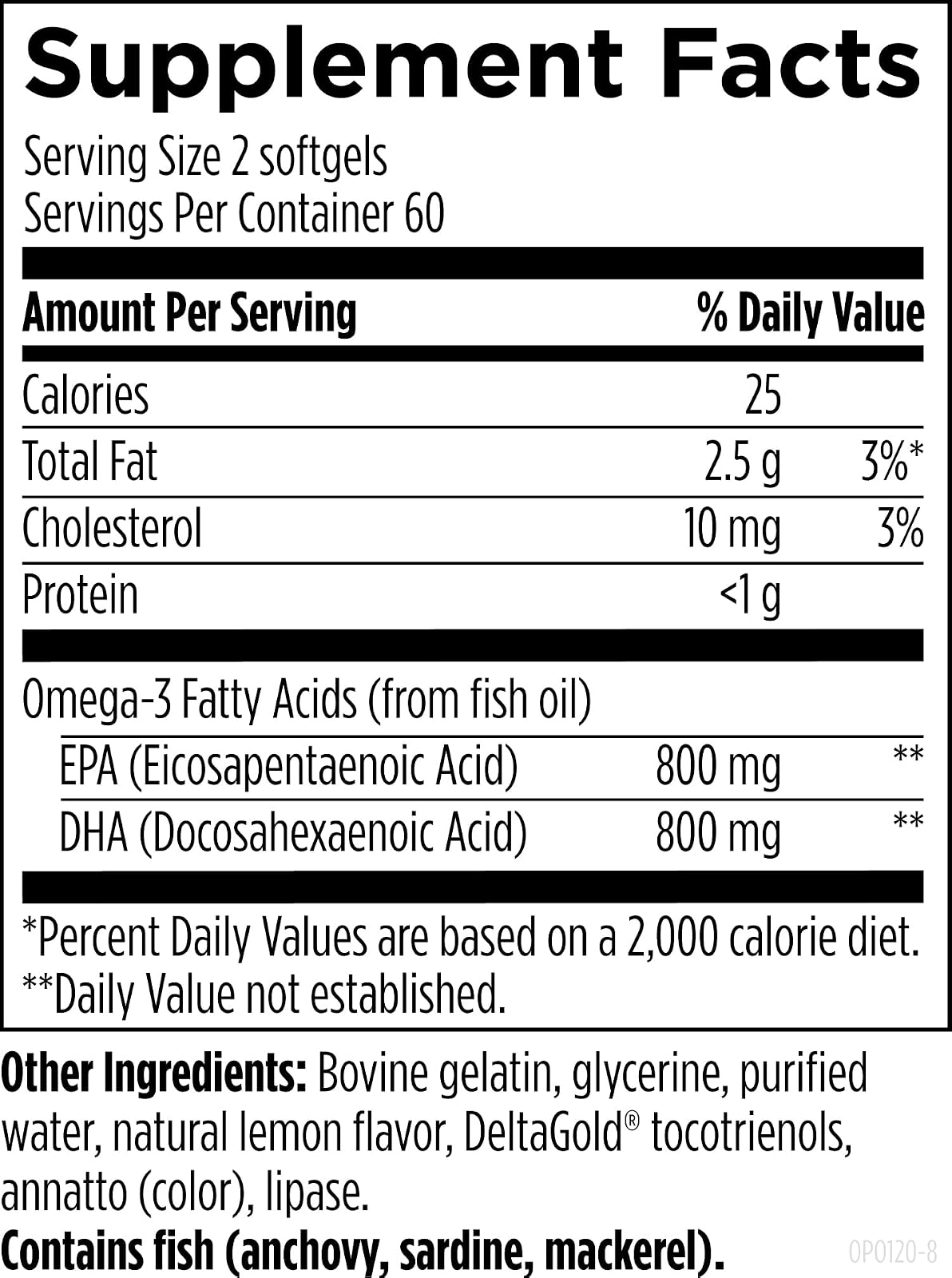 fish oil softgels for daily use