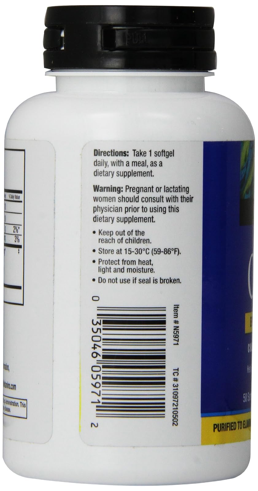 Fish oil softgels for heart health
