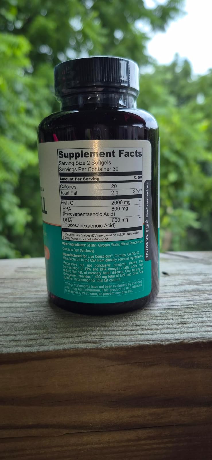 fish oil with EPA and DHA