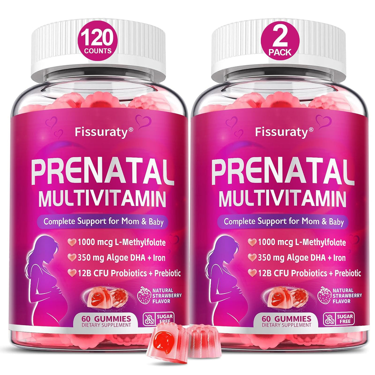 Fissuraty prenatal vitamins gummies for moms