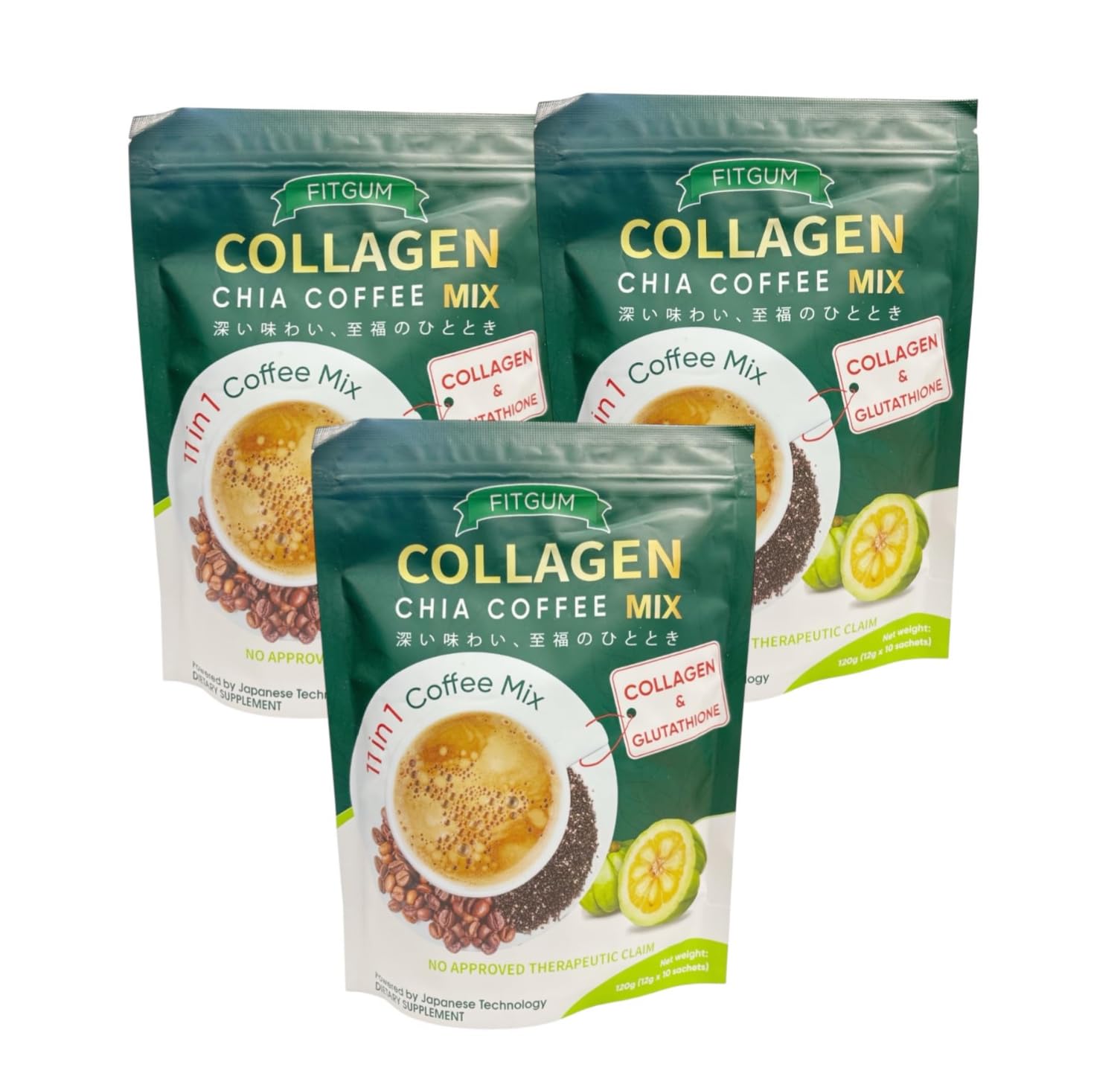 Fit Gum collagen coffee mix