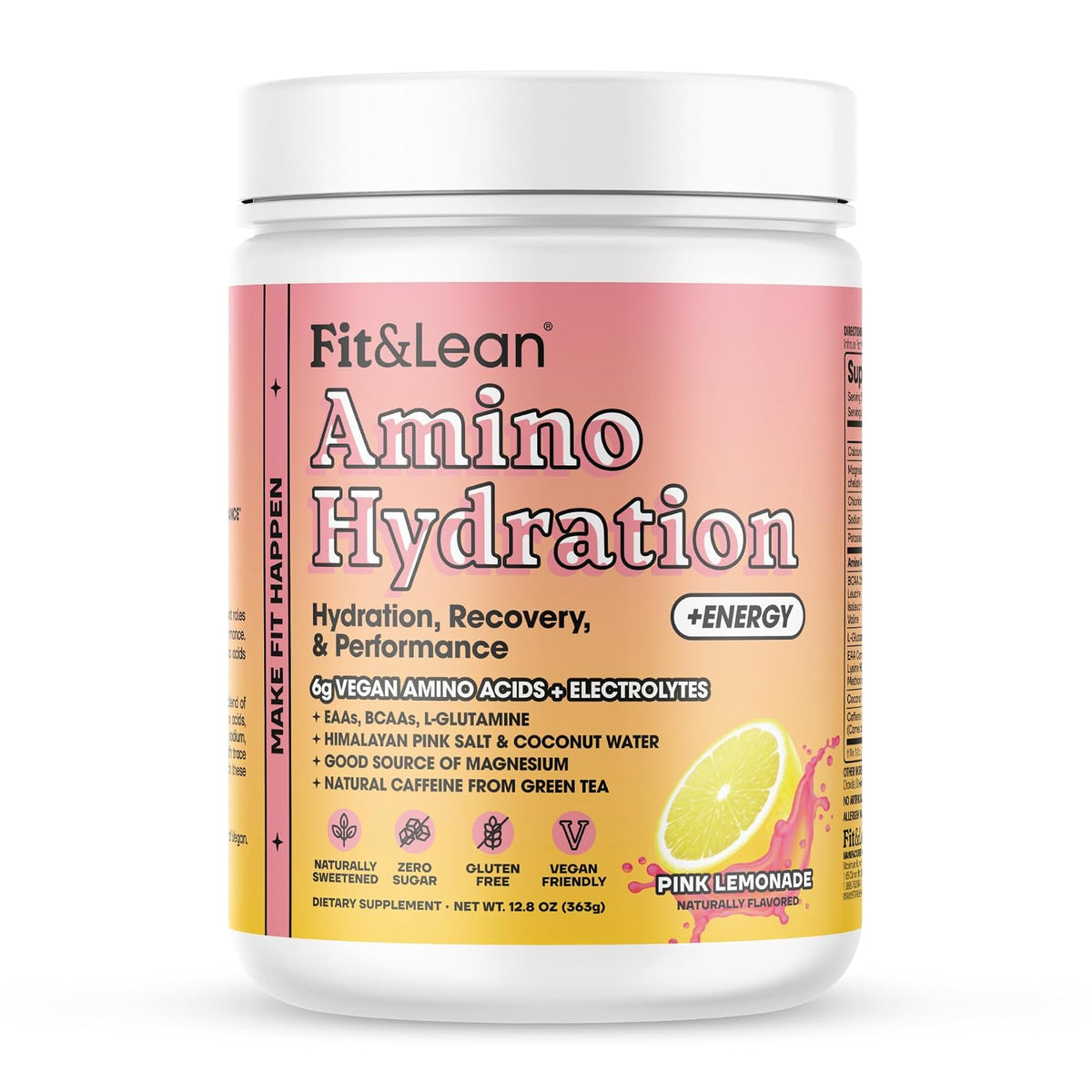 Fit & Lean amino hydration powder