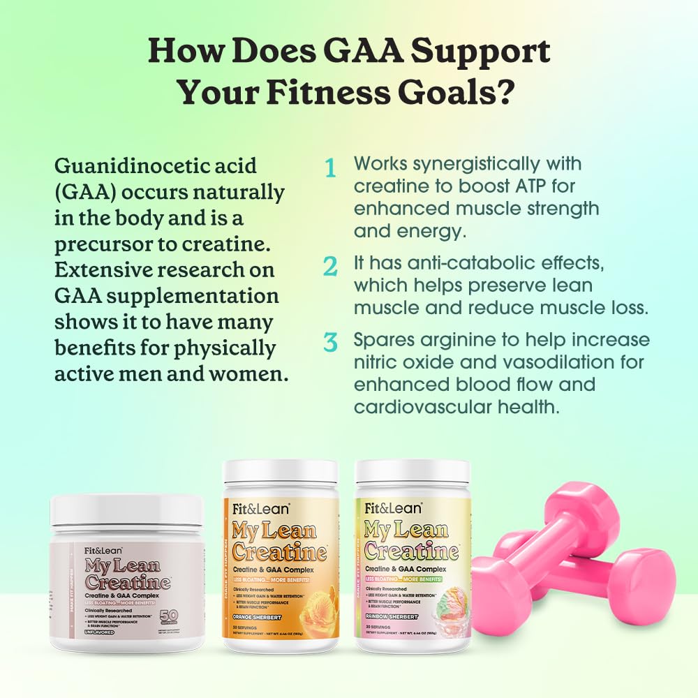 Fit & Lean creatine for athletes