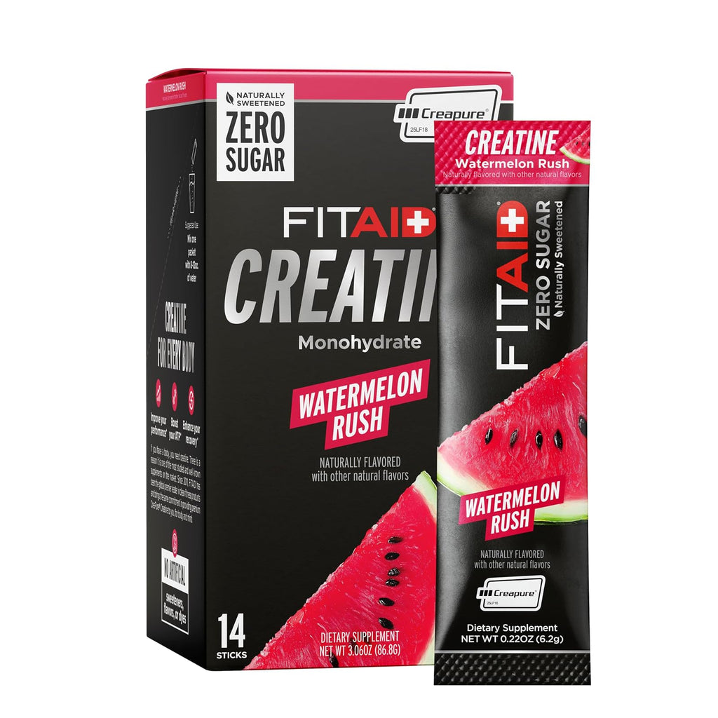FITAID creatine powder watermelon flavour