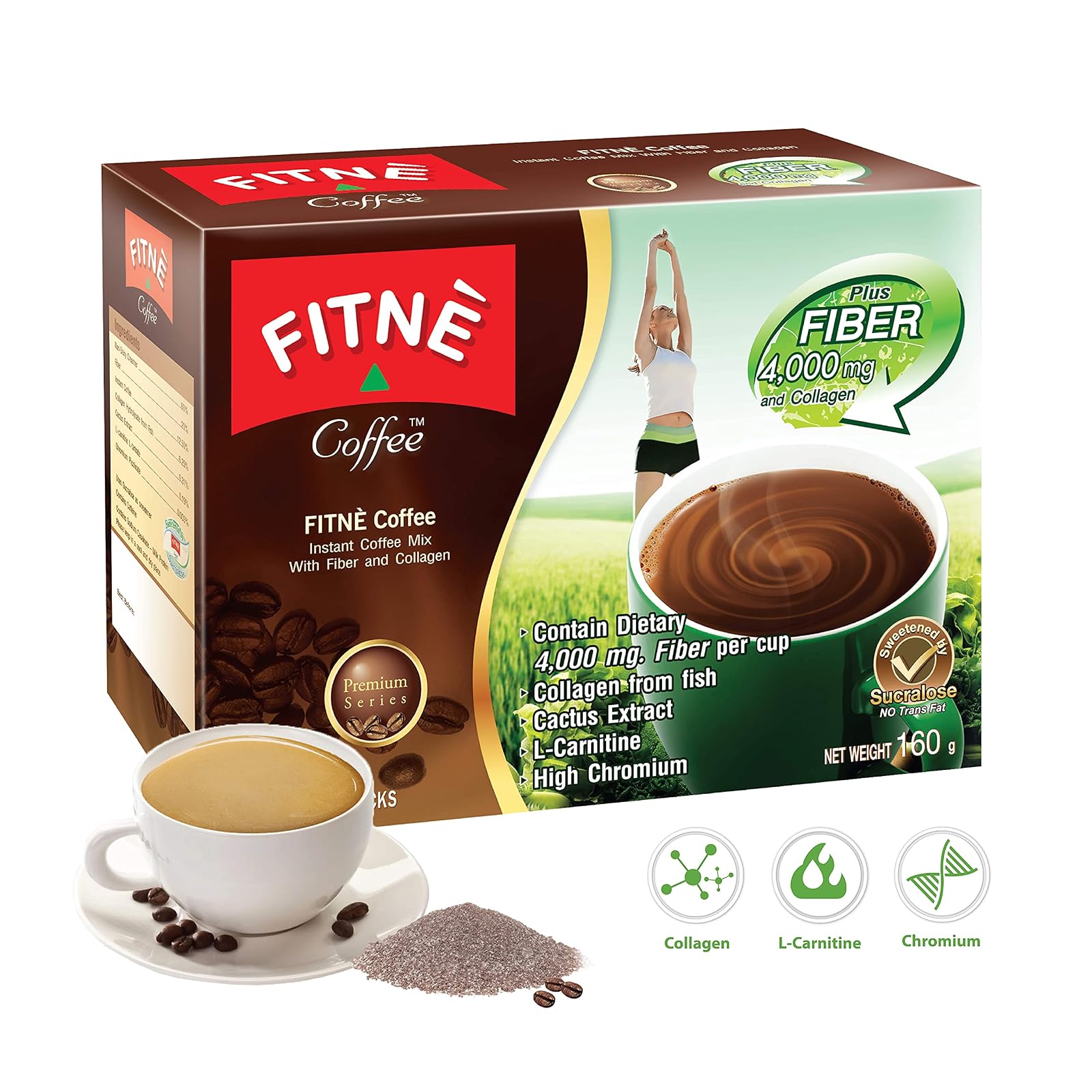 FITNE instant coffee multivitamins