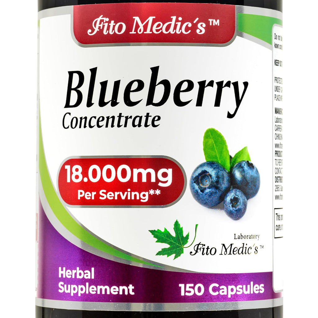 FITO MEDIC'S blueberry extract capsules